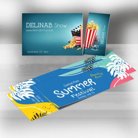Standard Event Tickets | Luis Hall Designs